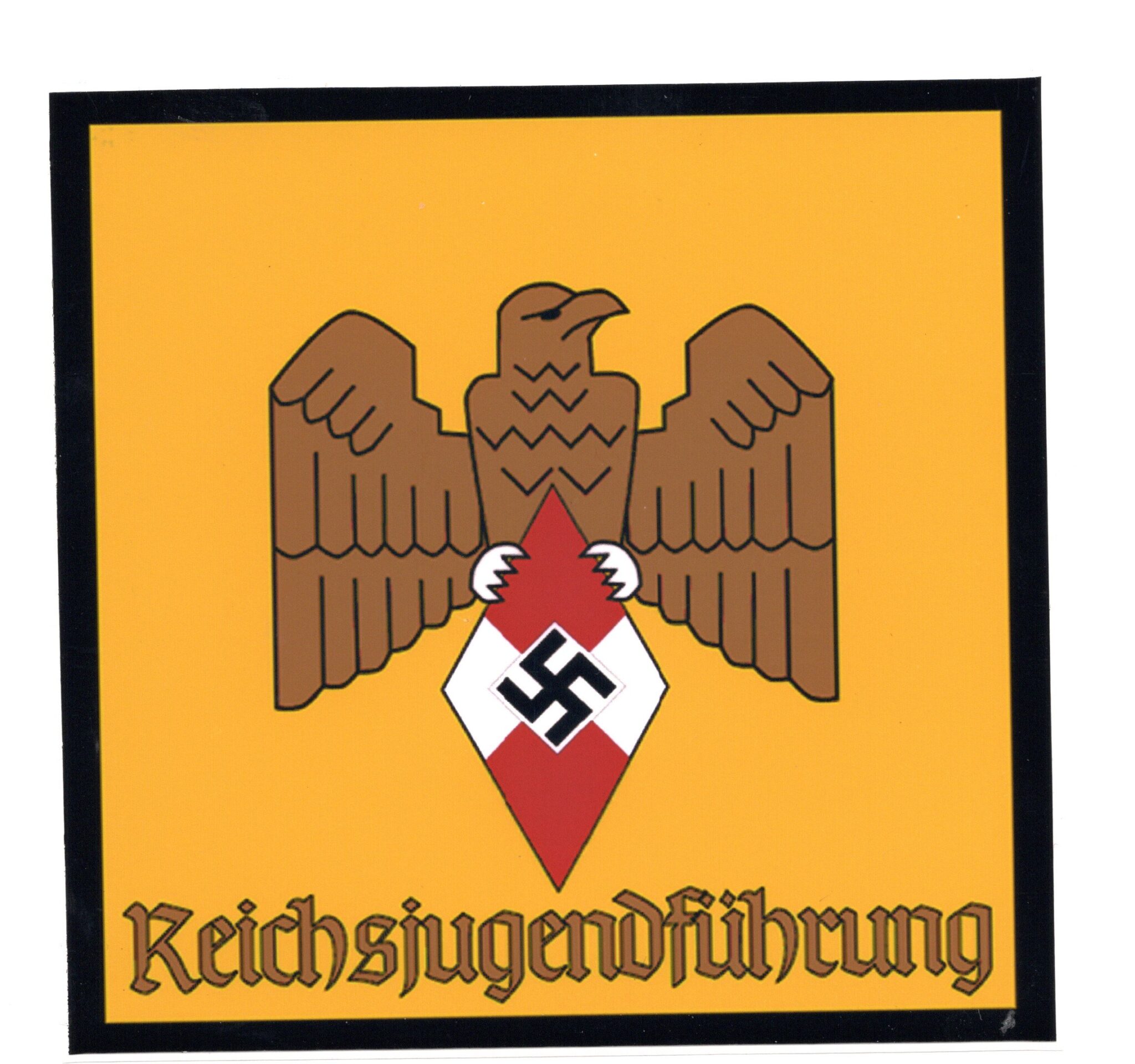 Hitler Youth Eagle sticker – Military Print