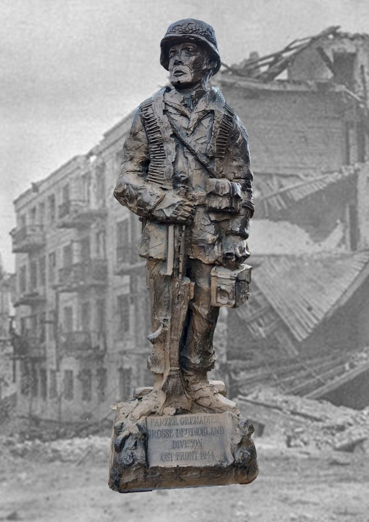 GD Gunner Statue – Military Print